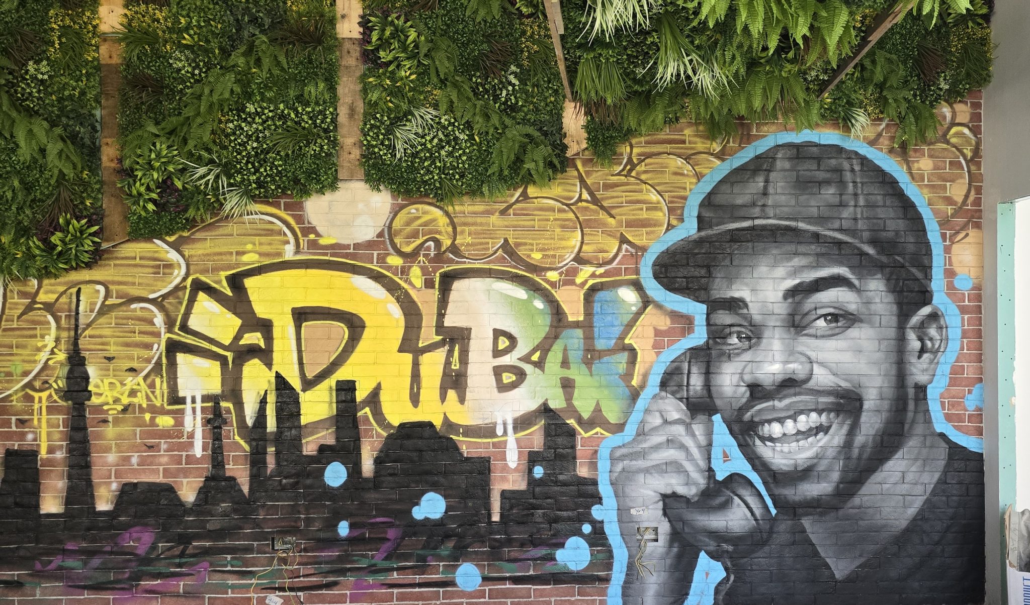 Graffiti & Realistic Portrait Mural for a Restaurant – Downtown Dubai ...