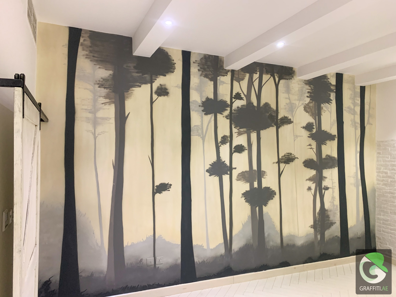 Forest Wall street-art – Sharjah | GRAFFITI .AE