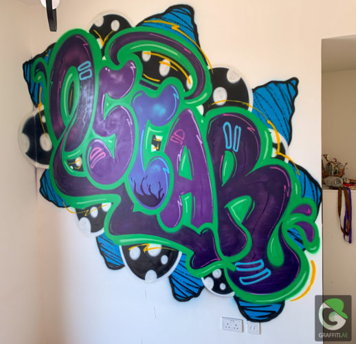 Oscar Graffiti – Dubai Hills | GRAFFITI .AE